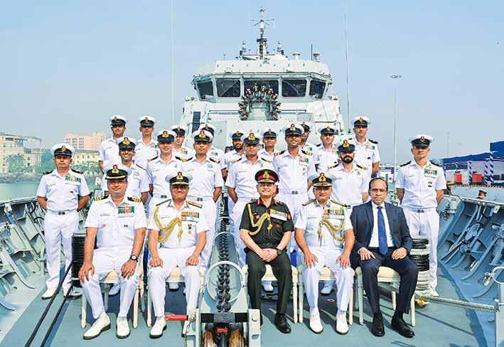 INS Mahe commissioned: India's first Mahe-class Anti-Submarine Warfare ...