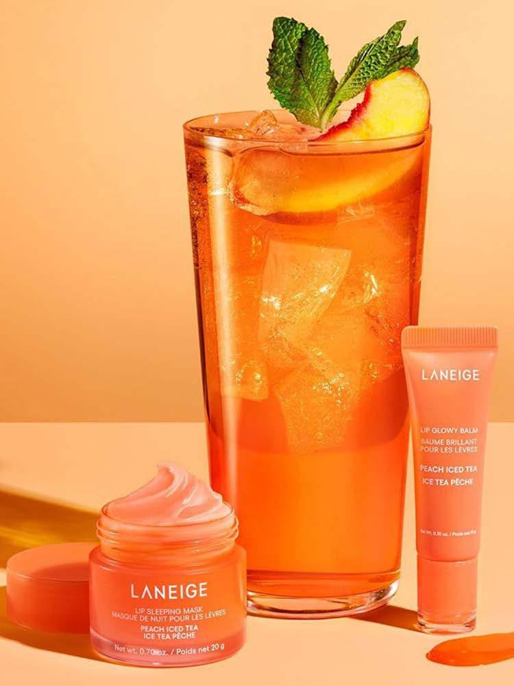 K-BEAUTY BRAND Laneige BROUGHT BACK THE PEACH ICED FLAVOUR IN VIRAL LIP ...