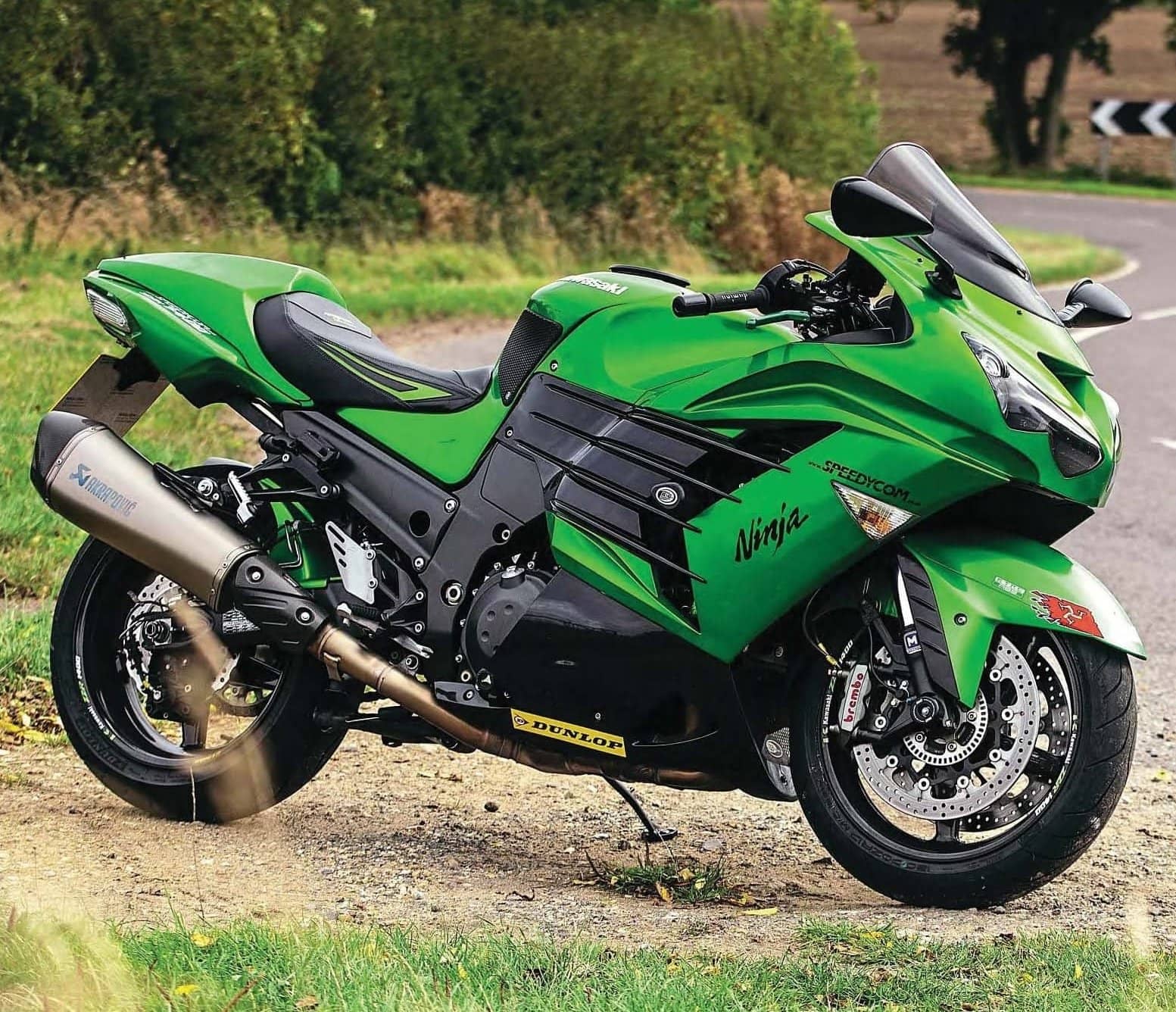 JOLLY FAST, GREEN GIANT - 2012 KAWASAKI ZZR 1400