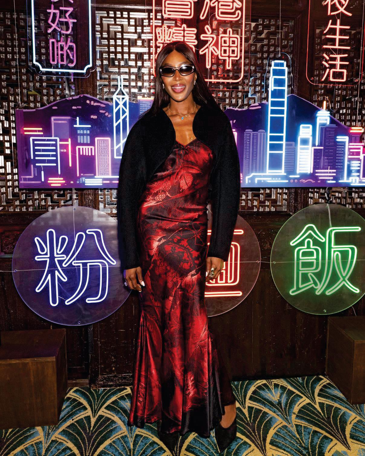 NAOMI LIGHTS UP GLITZY LONDON BASH | HELLO! UK - celebrity - Read this ...