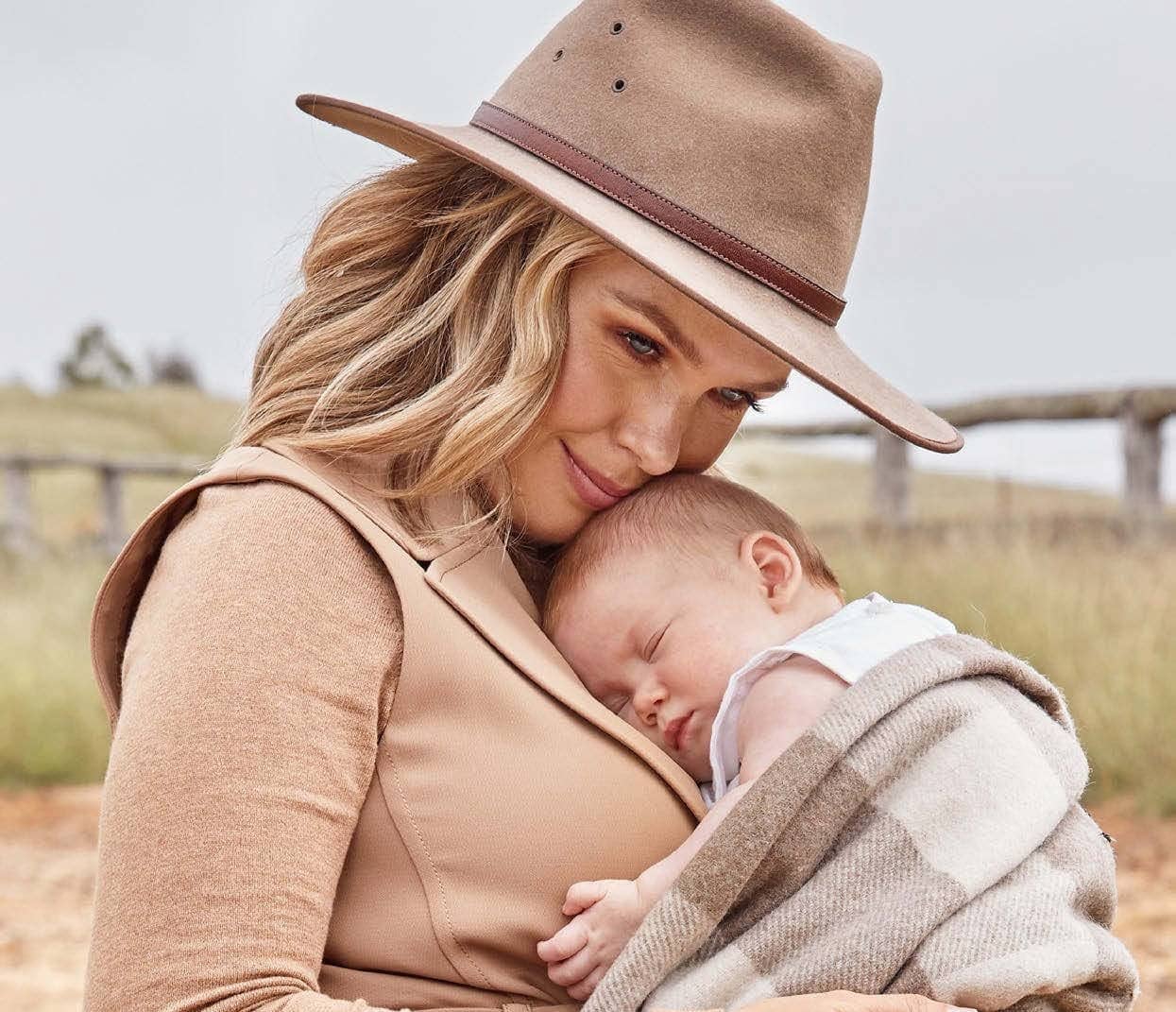 Edwina BARTHOLOMEW And baby makes three