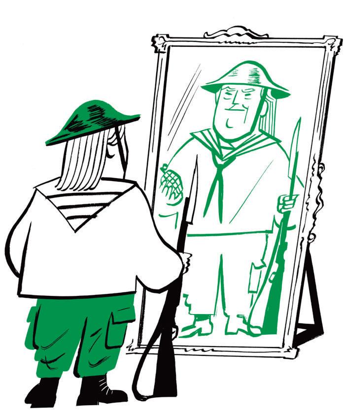 MAKE-BELIEVE DEPT. PROPPING UP POTUS | The New Yorker - culture - Read ...