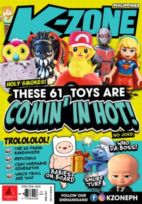 K-Zone Magazine April 2017 issue – Get your digital copy