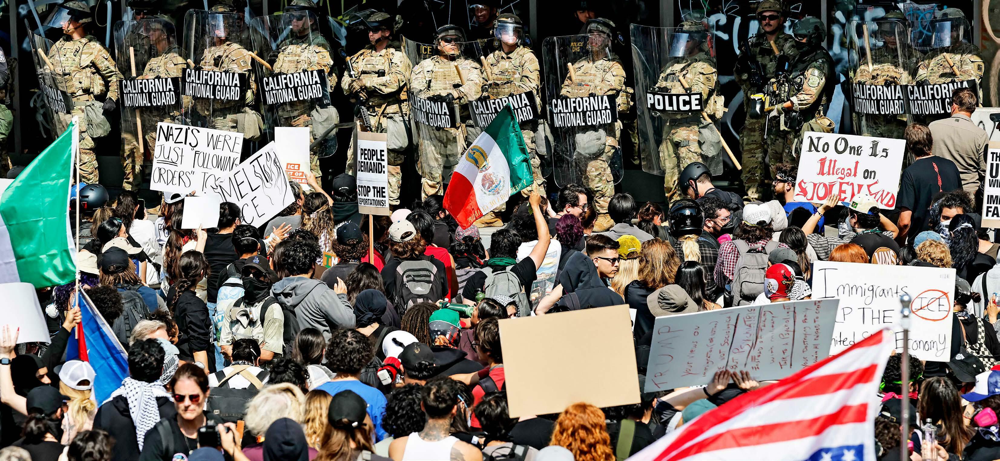 LA RIOTS FANNING THE FLAMES | WHO - celebrity - Read this story on ...