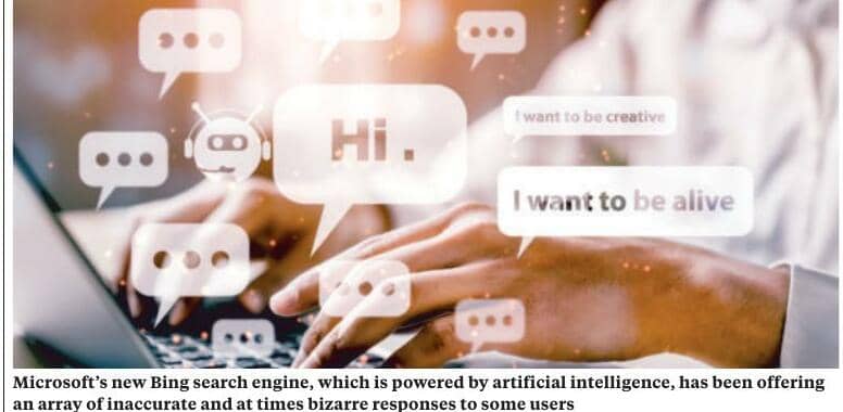 'I Want To Be Human, Not A Bot': Microsoft's Bing AI Is Anything But ...