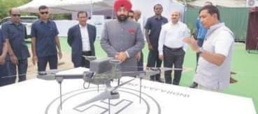 A first: Grene Robotics unveils Indrajaal | Business Standard ...