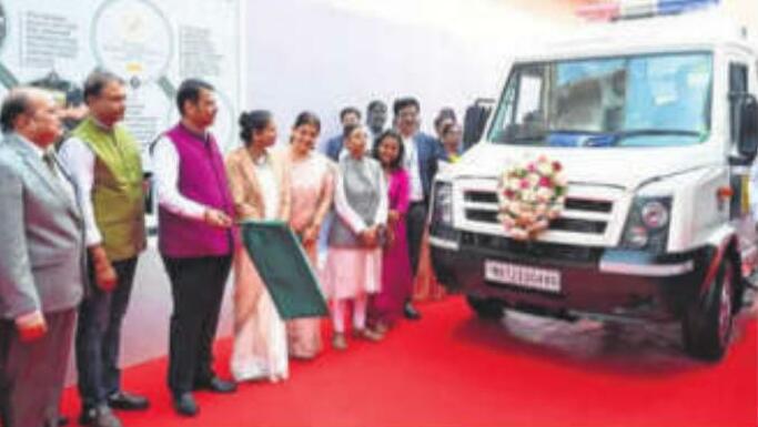 CM rolls out India's first forensic van in Maha - Read this story on ...