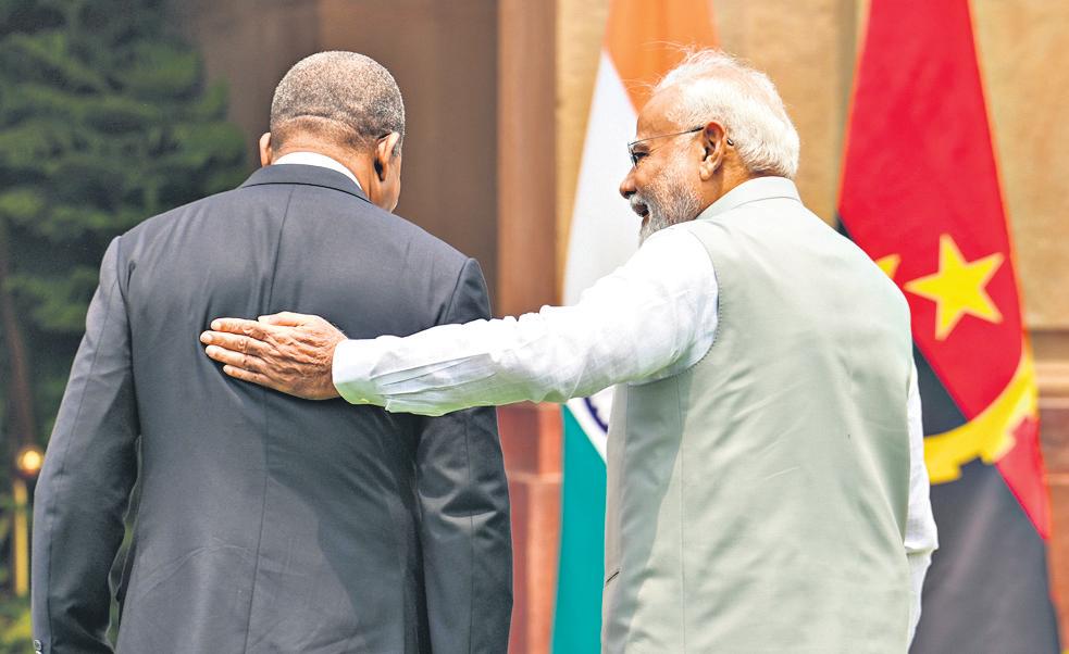 India and Angola sign key pacts | Telangana Today - Hyderabad ...