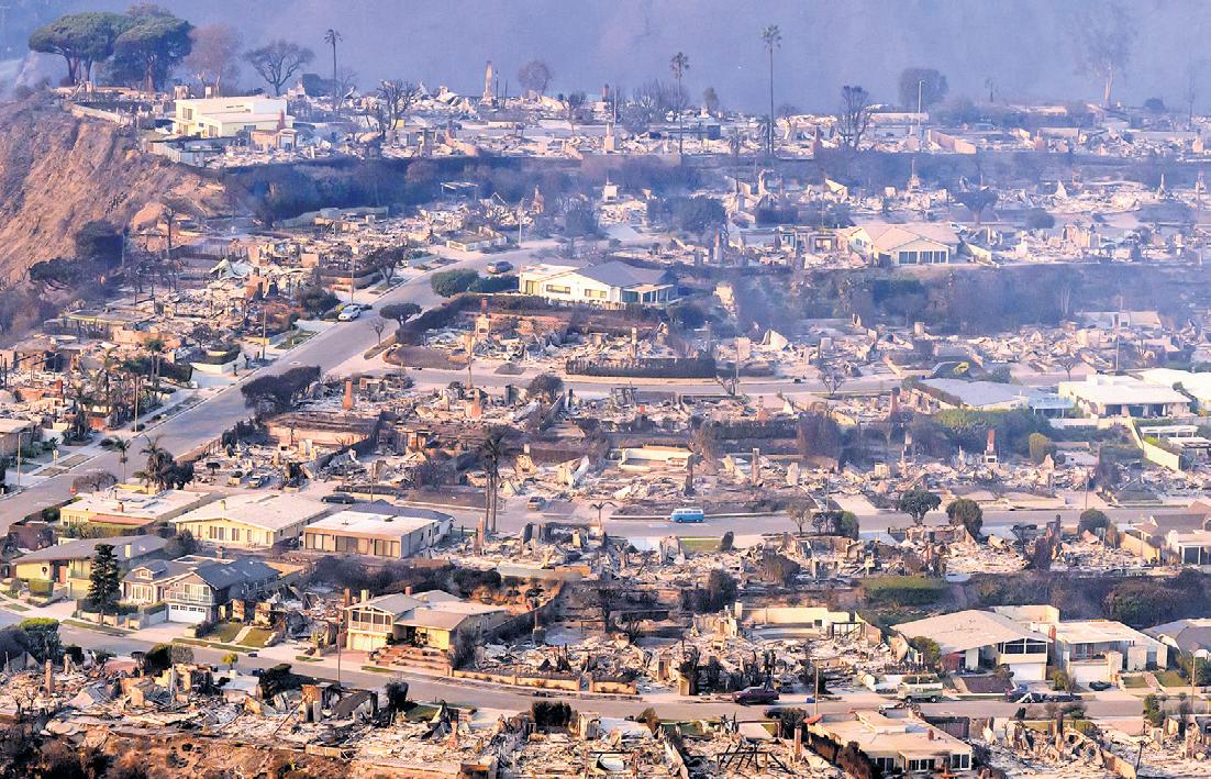 New fast-moving fire in LA prompts more evacuations | The Morning ...
