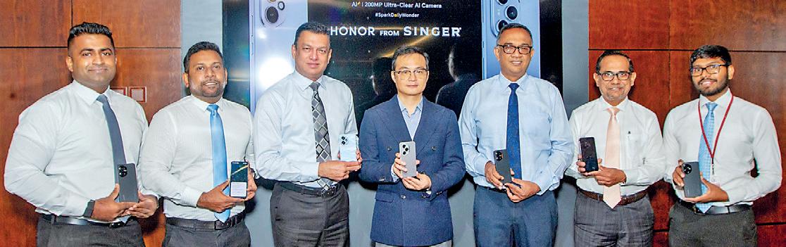 Singer Sri Lanka unveils Honor 400 series | Daily Mirror - Sri Lanka ...