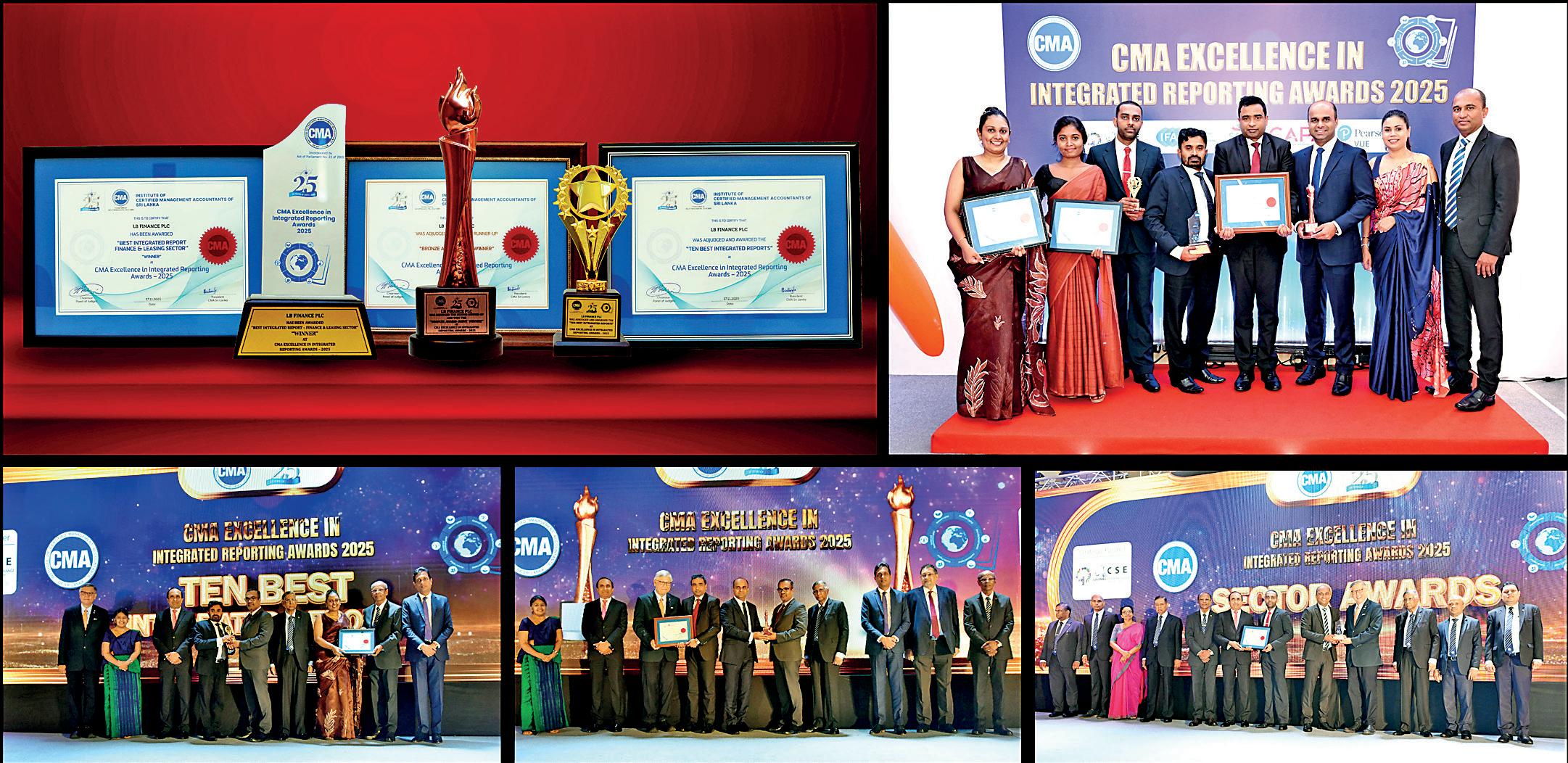 LB Finance Triumphs at the CMA Excellence in Integrated Reporting ...
