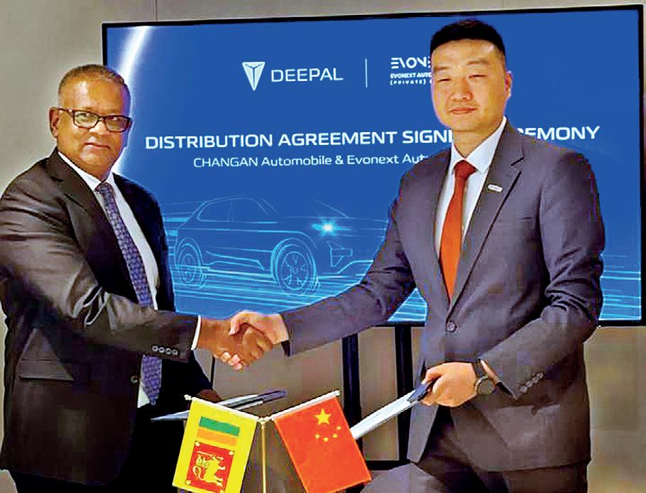 Senok and Changan launch premium electric vehicle 'Deepal' in Sri Lanka ...