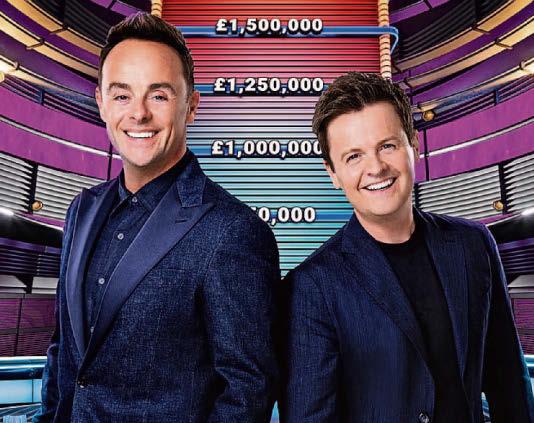£1.25m Ant and Dec want to see biggest win in TV history | Daily Record ...