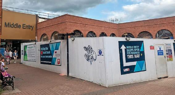 Visual progression at high street project in the town | Tamworth Herald - Newspaper - Read this ...