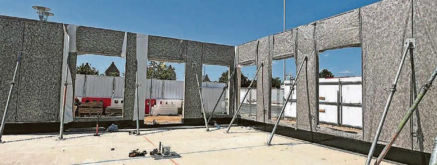 Community centre is taking shape as frame put in place | Cambridge News ...