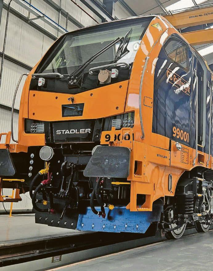 GB Railfreight unveils Britain's most advanced new locomotive ...