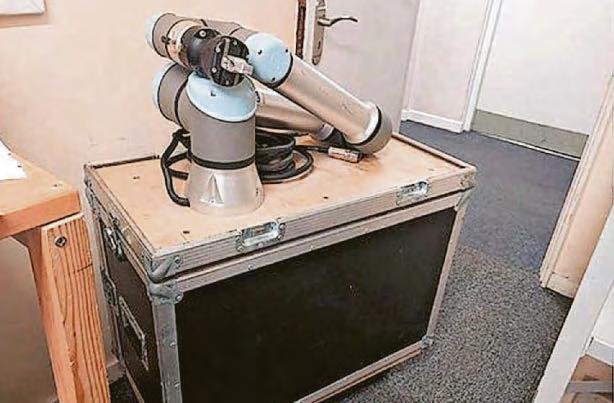 Robotic arm returned four years after it went missing | Kent and Sussex ...