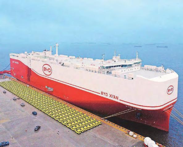 China's BYD launches 16-storey mega-tanker | Western Daily Press ...