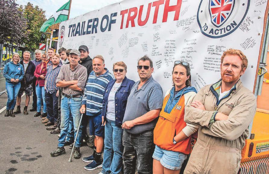 Farmers take on Labour with 'Trailer of Truth' | Western Daily Press ...