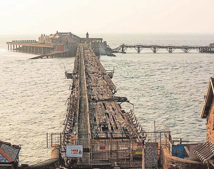 Pier restoration scheme saved by £5.5m 'lifeline' | Western Daily Press ...