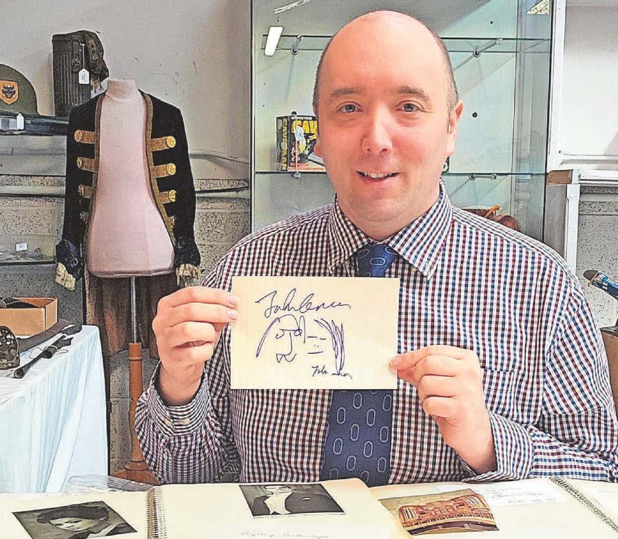 Autograph hunter leaves auctioneers ‘awestruck’ | Western Daily Press ...