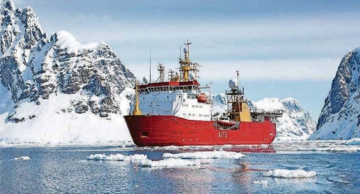 Ice ship completes first part of mission | The Herald - Newspaper ...