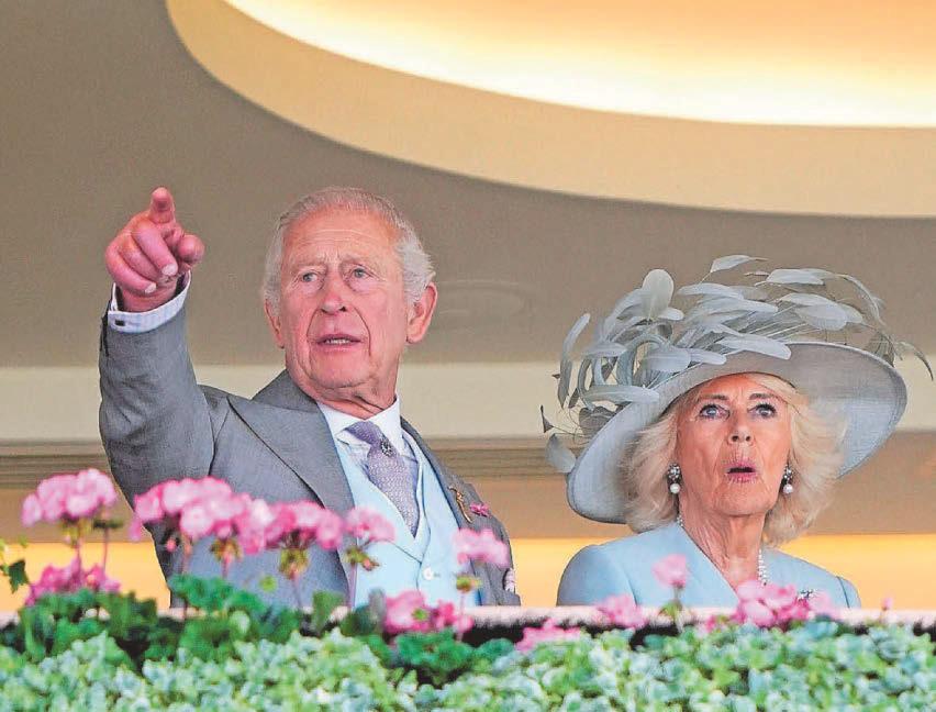 King and Queen recall 'thrill' of Royal Ascot winner | Western Morning ...