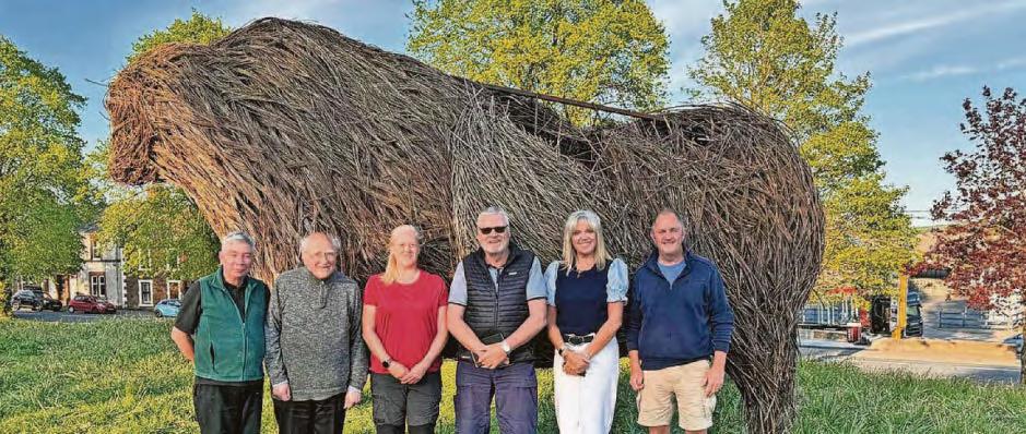 Plans to restore town's iconic Beltie sculpture | The Galloway News ...