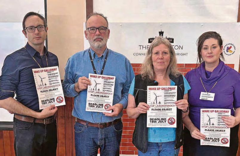 Upset residents rally against 'industrial scale' windfarm plan | The ...