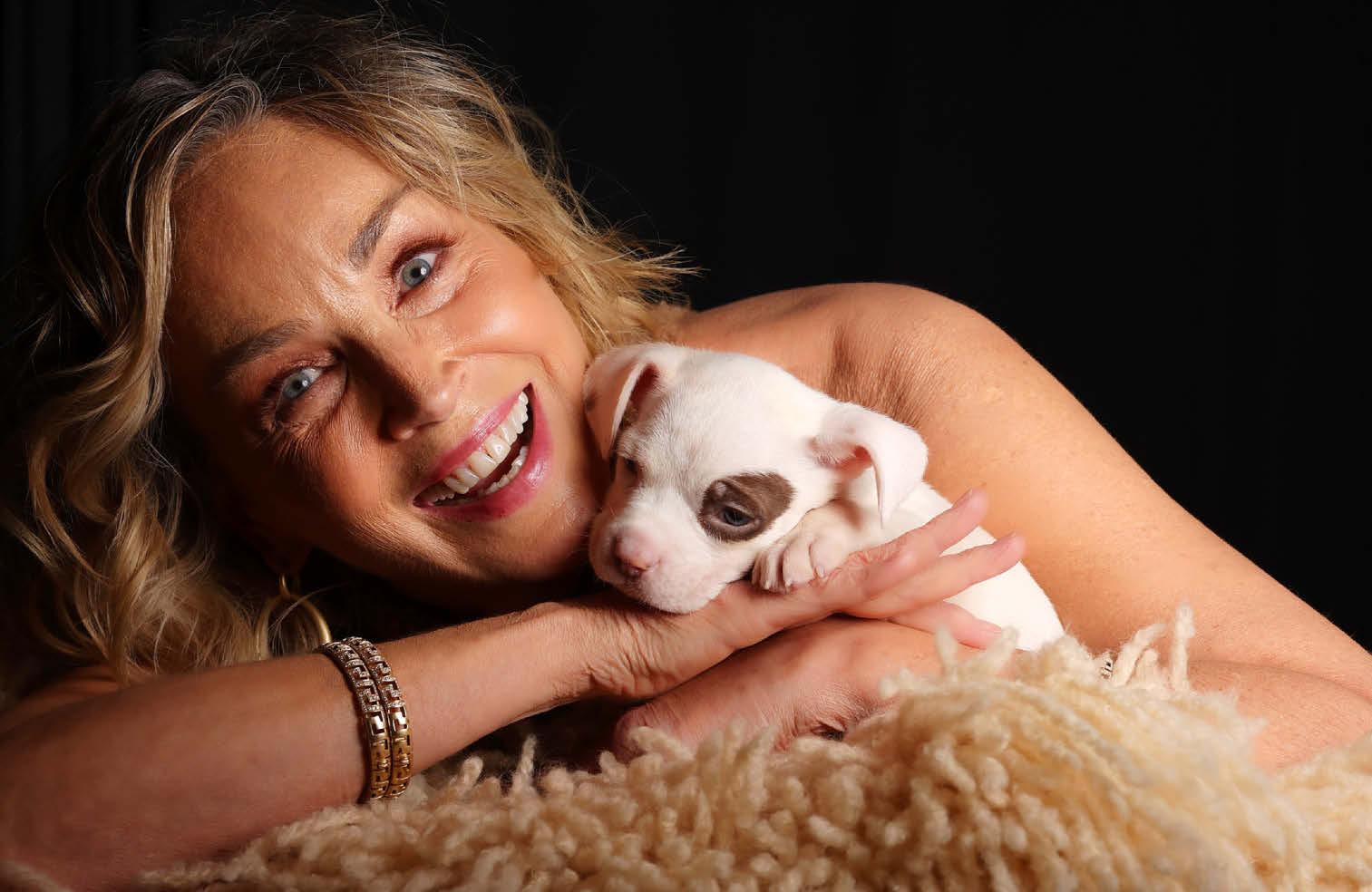 Sharon wows on the red carpet but pint-sized Pippen steals the show ...