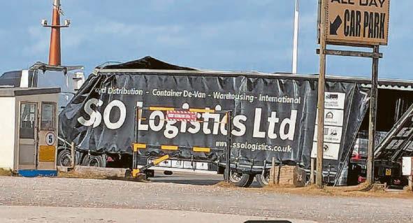 Lorry crashes into pier days after fire | Liverpool Echo - newspaper ...