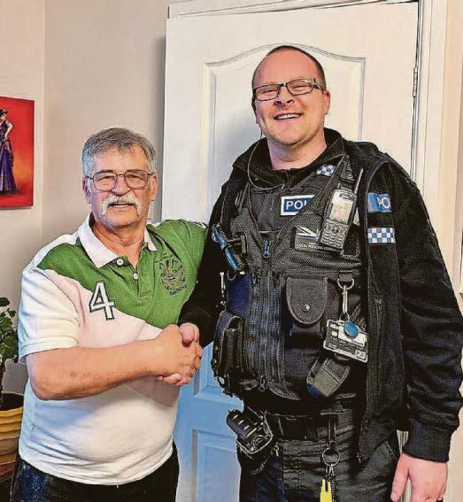 Quick-thinking cop helps save man's life | Sunday Sun UK - newspaper ...