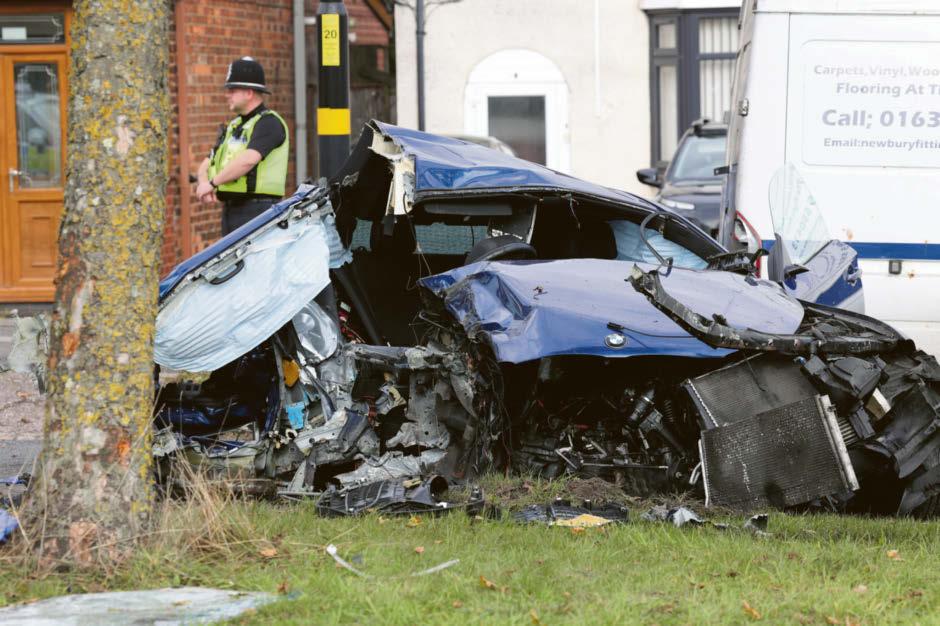 Fatal tree crash victim 'over limit and speeding' | Birmingham Mail ...