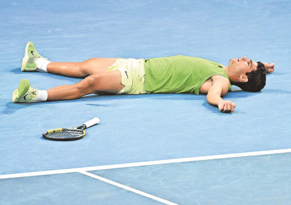 Unbreakable Alcaraz into first Oz final | Birmingham Mail - newspaper ...