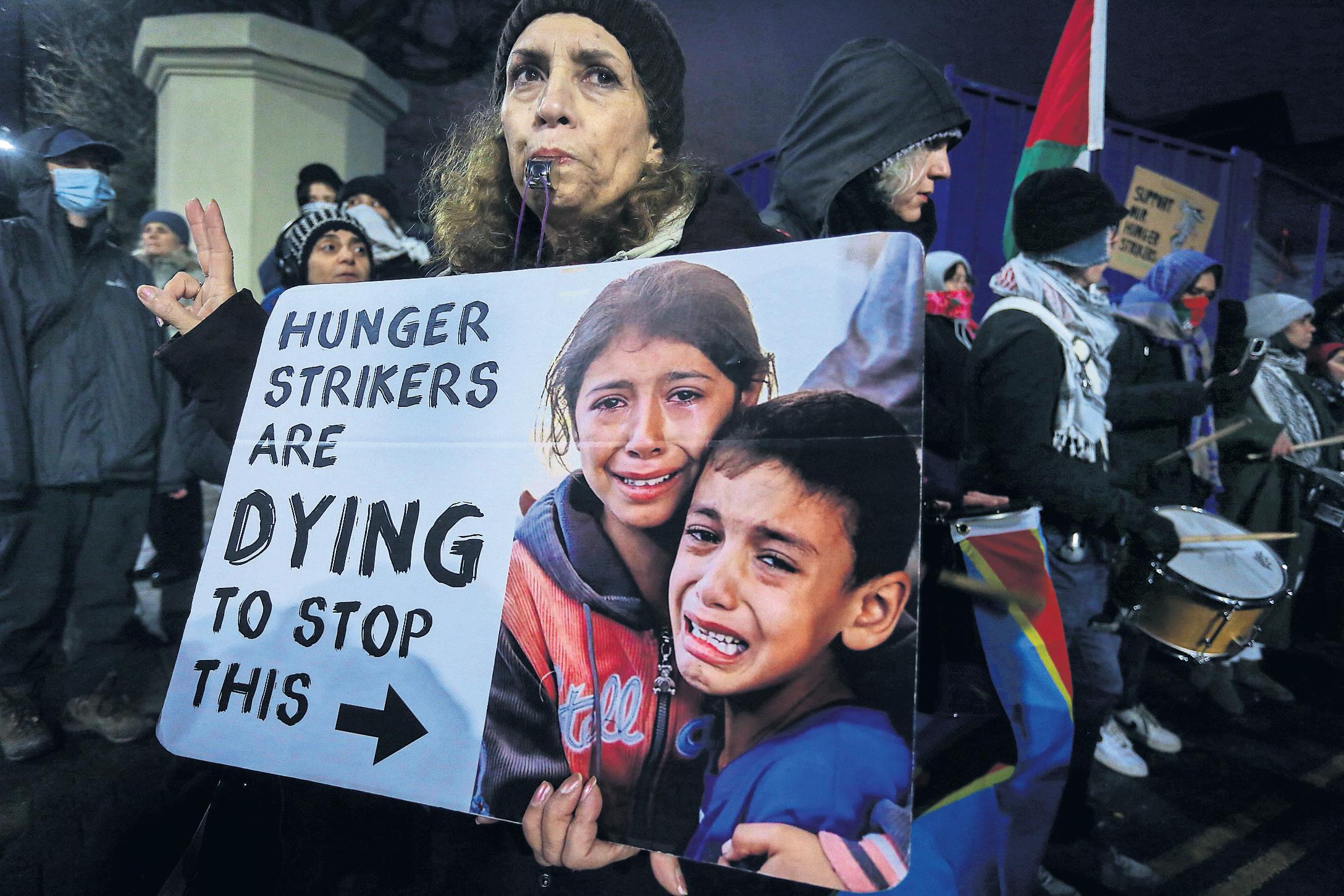Hunger strikers Was high-risk protest by Palestine Action prisoners ...