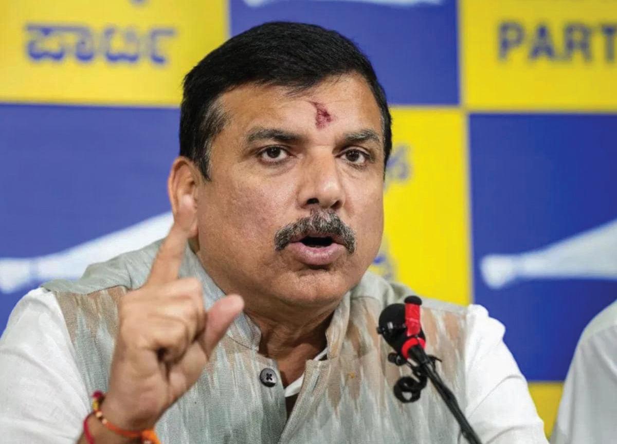 ‘Temples were destroyed’: AAP MP slams BJP after being booked in ...