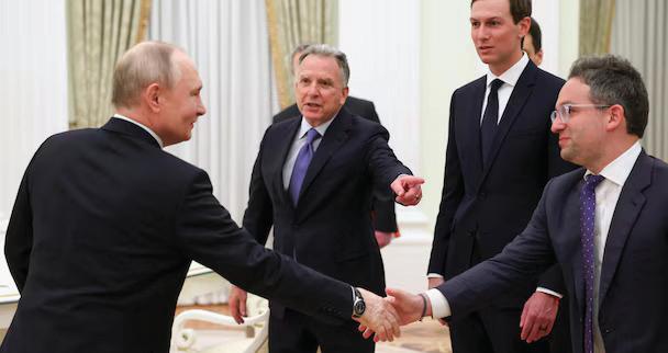 PUTIN TELLS TRUMP ENVOYS TERRITORIAL ISSUE KEY TO UKRAINE PEACE DEAL ...