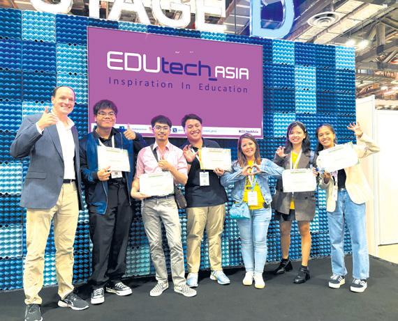 UST students win innovation award for sustainability app in Singapore ...