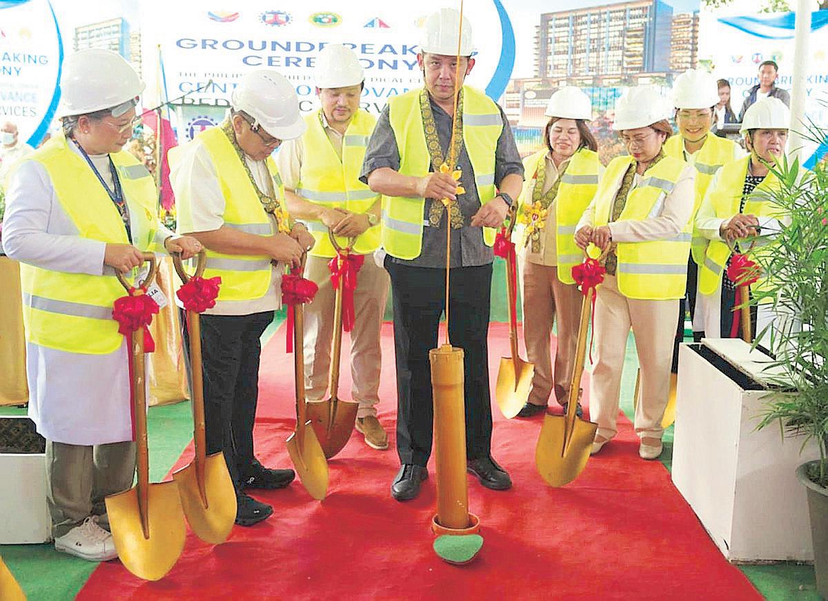 Speaker breaks ground for PCMC pediatric center | The Philippine Star ...
