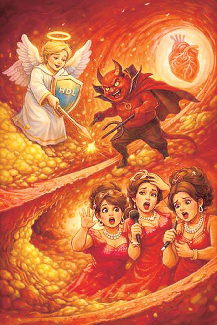 THE 'TELESERYE' OF YOUR CHOLESTEROL: ANGELS, DEMONS, AND DRAMA QUEENS ...