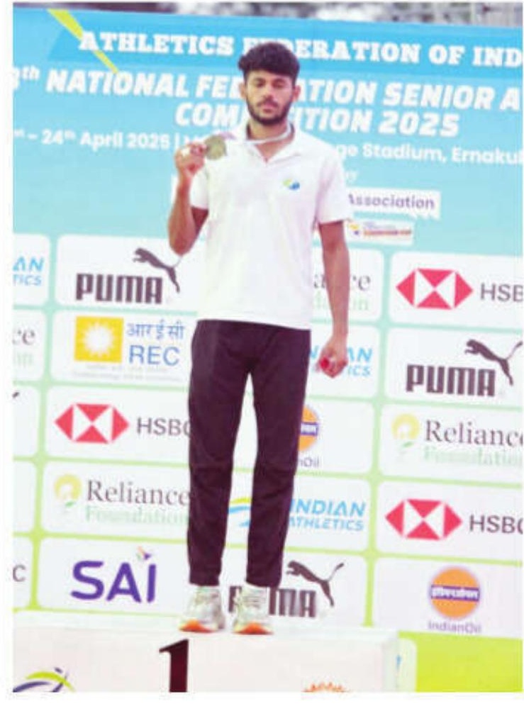 National Federation Athletics: Meena registers new pole vault national ...