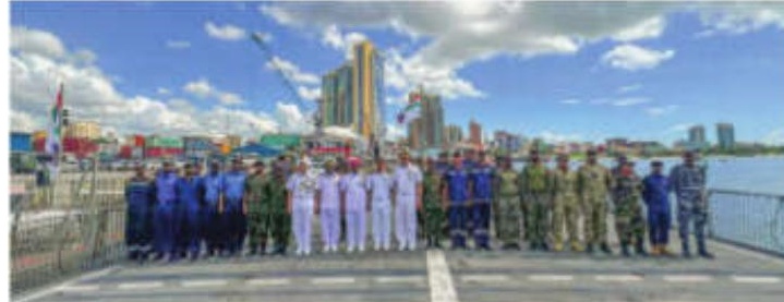 INS Sunayna Completes Phase 1 of Joint EEZ Patrol, Reaches Port Louis ...