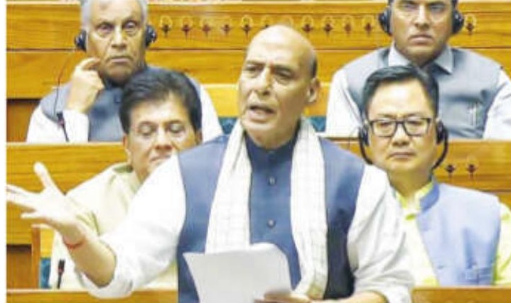Pak 'father' of global terrorism, PoK will return to India: Rajnath ...