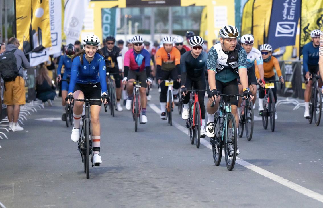 UAE resident Alrefai wins L'Étape Dubai by Tour de France | Khaleej ...