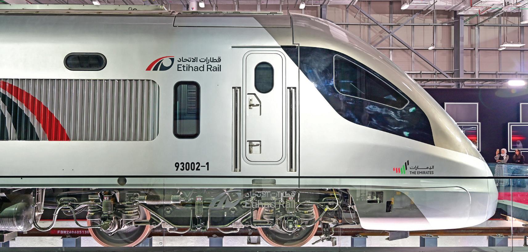 A sneak peek into Etihad Rail passenger train journey | Khaleej Times ...
