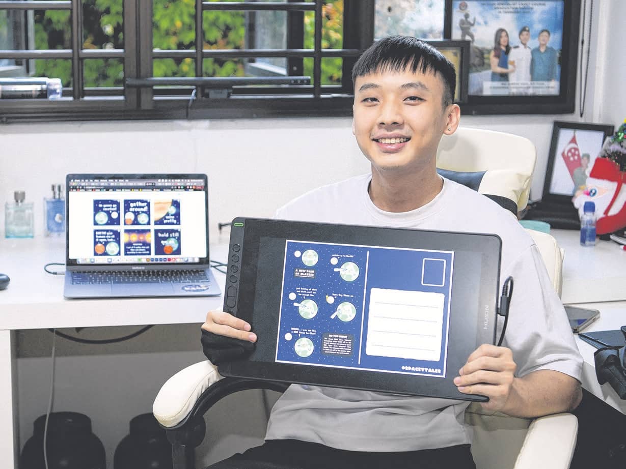 Nasa buys Singapore undergrad's ‘doodles' | The Straits Times ...