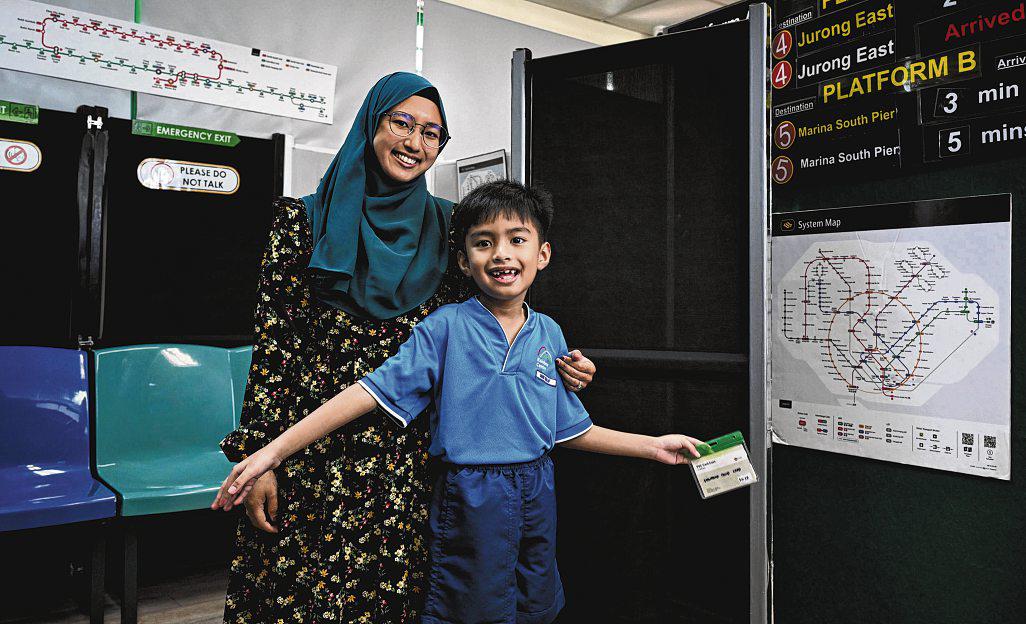 Small voice, big message: Boy, 8, debuts as announcer at MRT stations ...