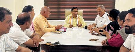 Sat Sharma calls for grand celebration of Guru Purnima | Greater ...