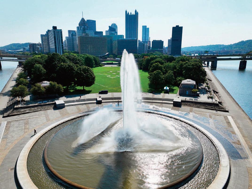 Months ahead of schedule: Point State Park upgrades complete for NFL ...