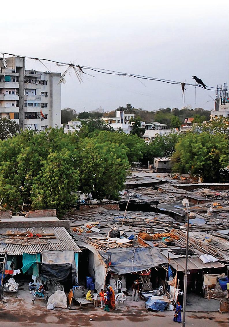 800 houses, 10 shops to come up on Gulbai Tekra slum land | Ahmedabad ...